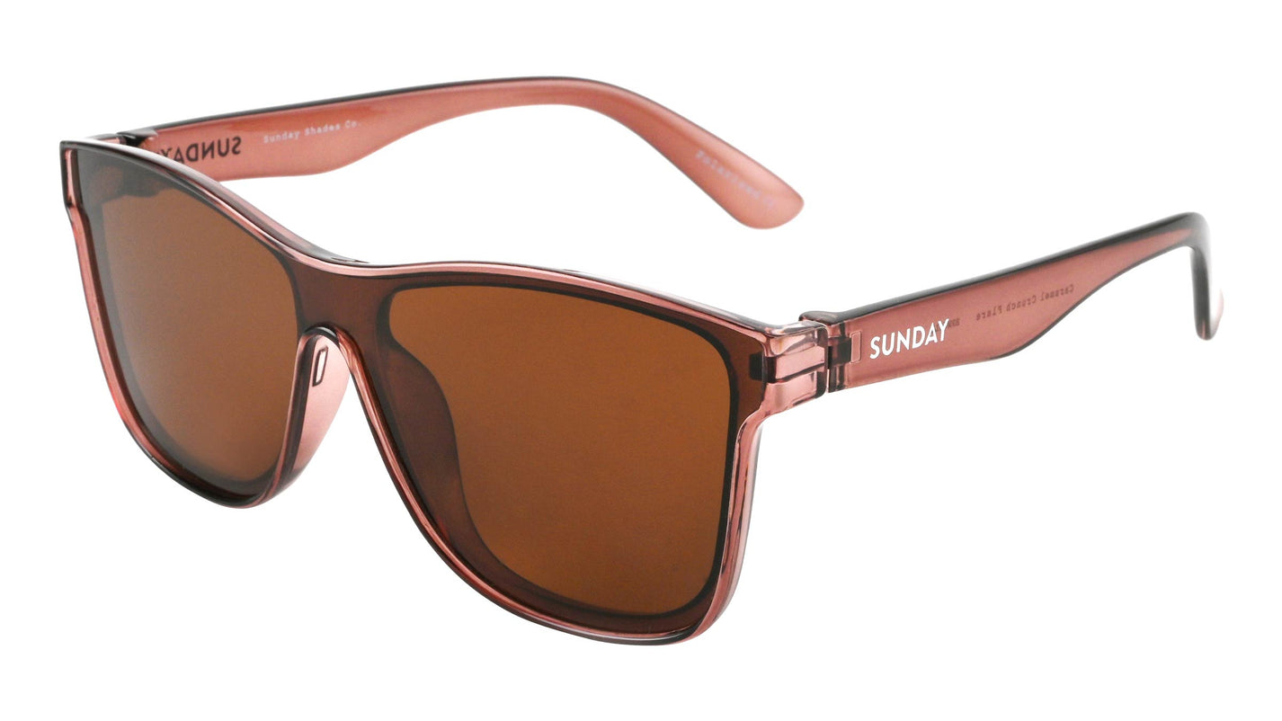 Sunday Shades Caramel Crunch Flare – Sunday Shades Co.