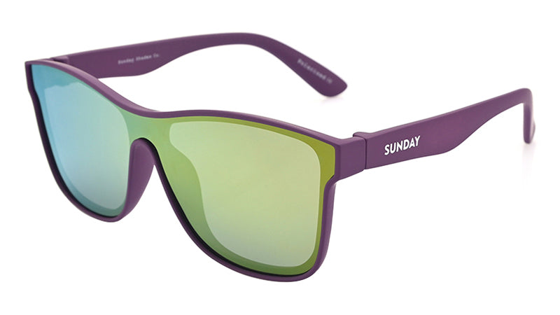 Sunday Shades Heat Wave Flare Sunglasses with 100% UV Protection ...