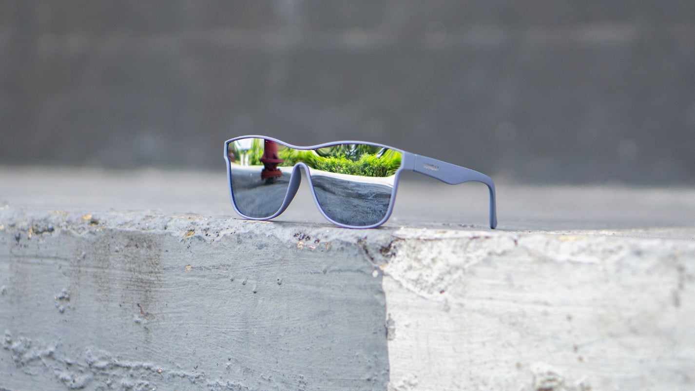 Sunday Shades White Water Flare - Polarised Sunglasses with 100% UV ...