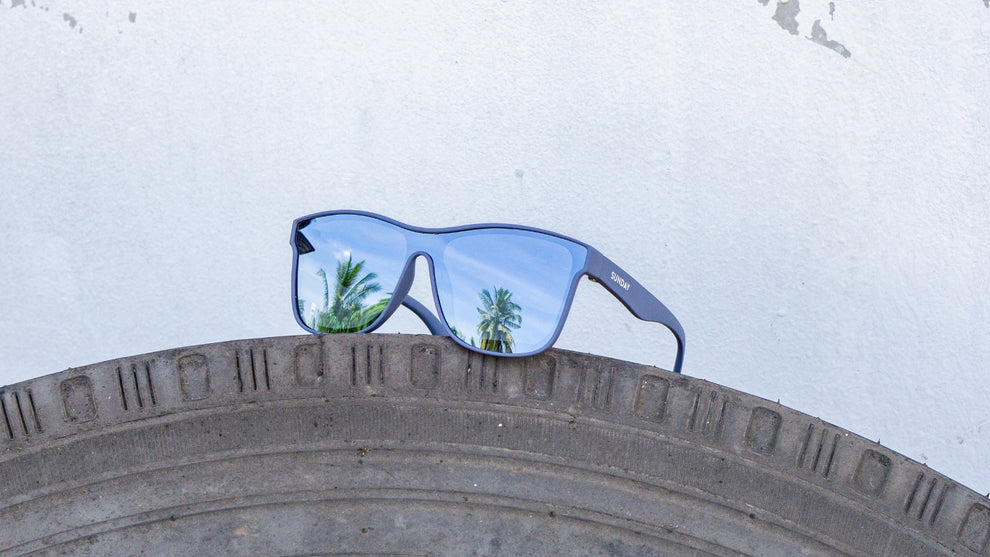 Sunday Shades White Water Flare - Polarised Sunglasses with 100% UV ...