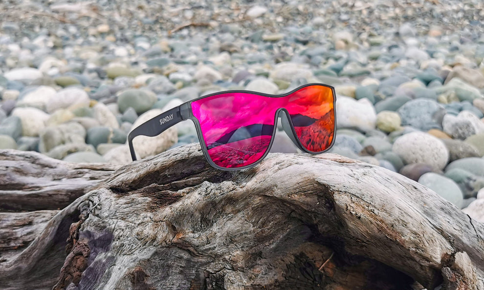 Coral Gardens Flare - Polarised Sunglasses with 100% UV Protection ...